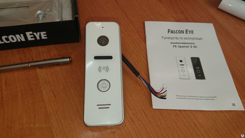 Falcon Eye FE-ipanel 3 ID white белая Вызывная панель для видеодомофона ...