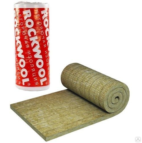 Теплоизоляция Rockwool Wired MAT 80, размер 6000 x 1000 x 40 мм ...